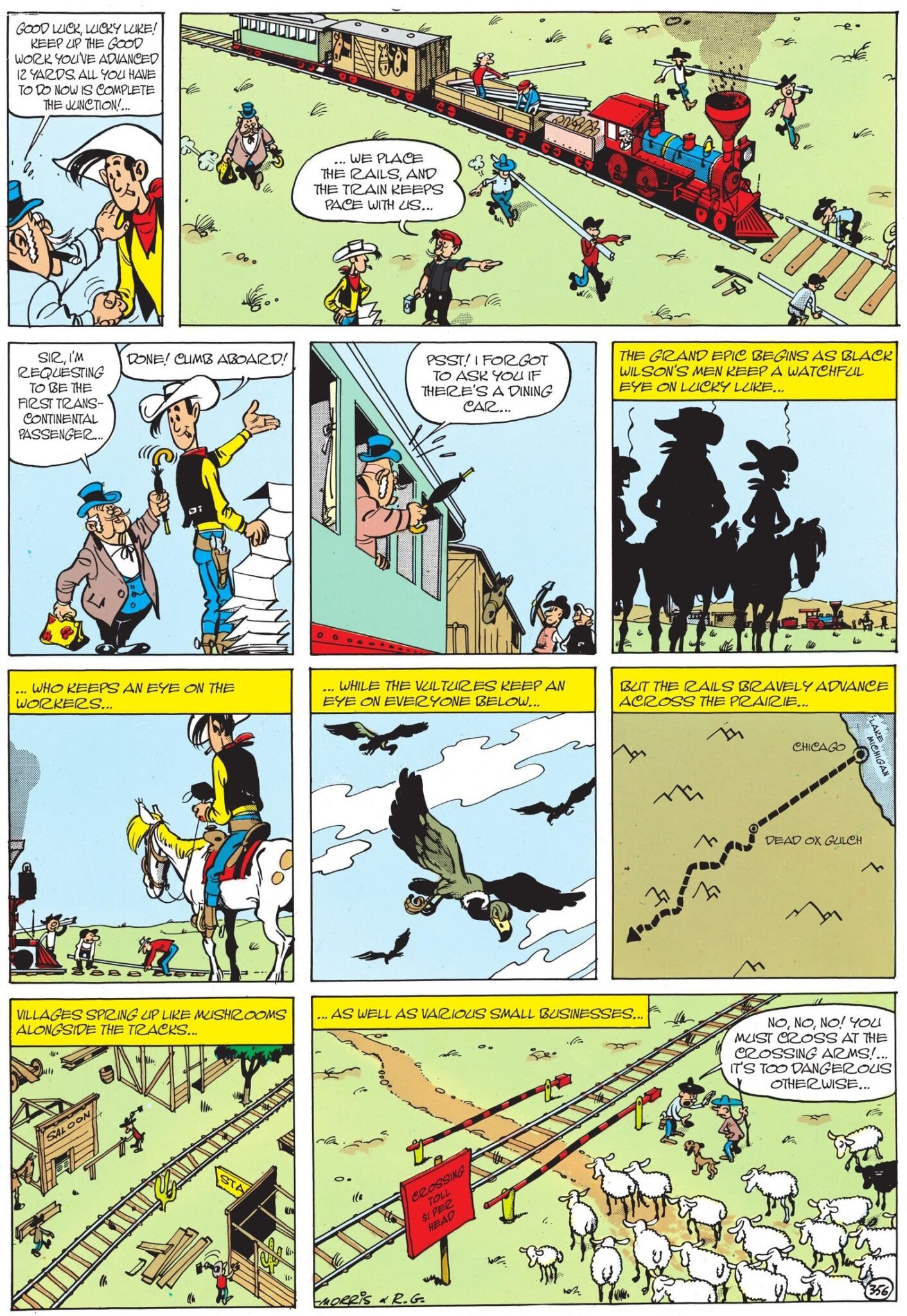 Spotlight on Lucky Luke, 1949-1958 – part 1 | Gotham Calling