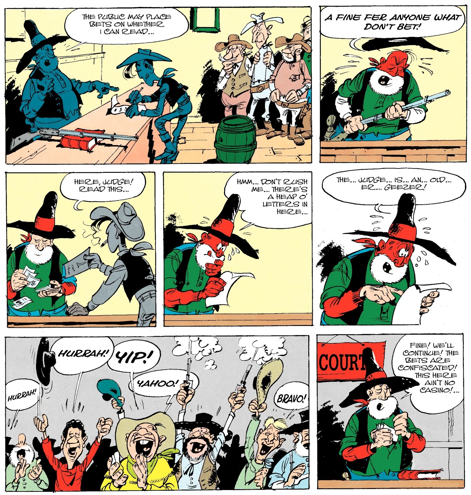 Spotlight on Lucky Luke, 1958-1967 – part 1 | Gotham Calling
