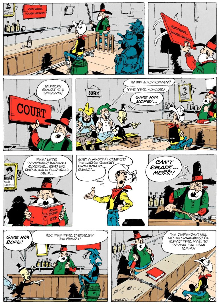 Spotlight on Lucky Luke, 1958-1967 – part 1 | Gotham Calling