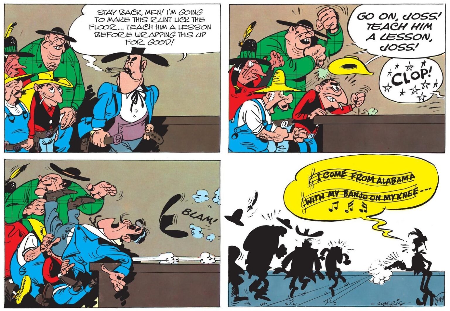 Spotlight on Lucky Luke, 1958-1967 – part 2 | Gotham Calling